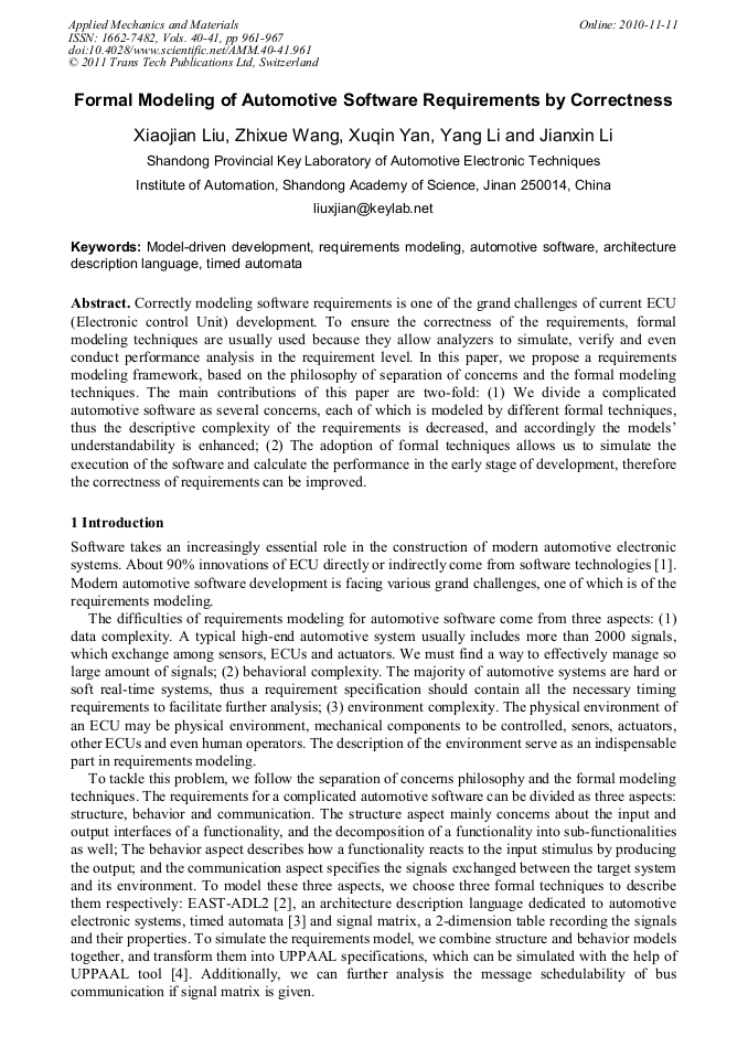 Formal Modeling and Analysis of Timed Systems: 8th International ...