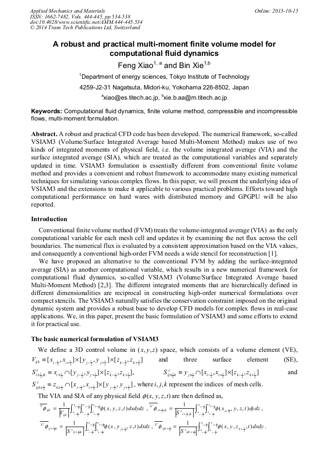 A Robust and Practical Multi-Moment Finite Volume Model for ...