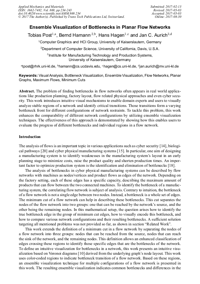 Ensemble Visualization of Bottlenecks in Planar Flow Networks ...