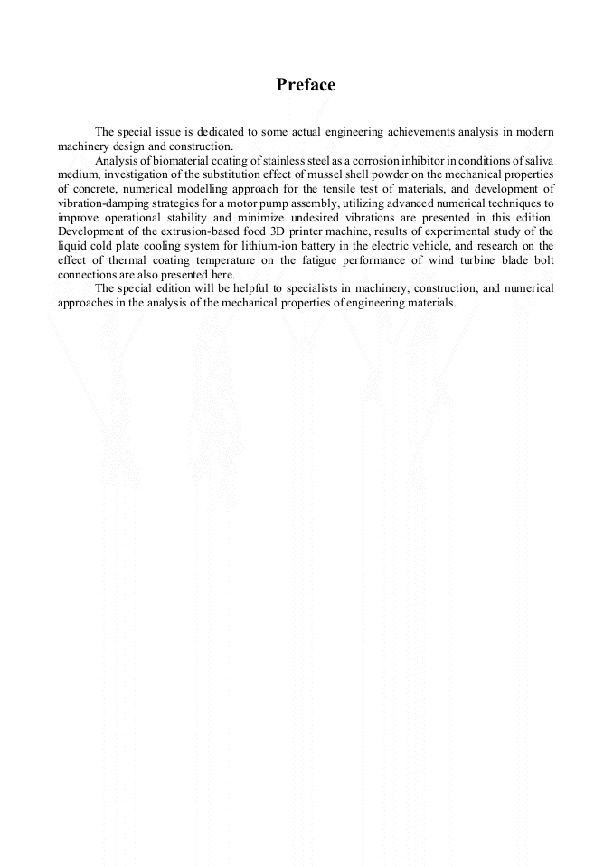 Preface | Achievements in Mechanical Engineering and Green Building ...