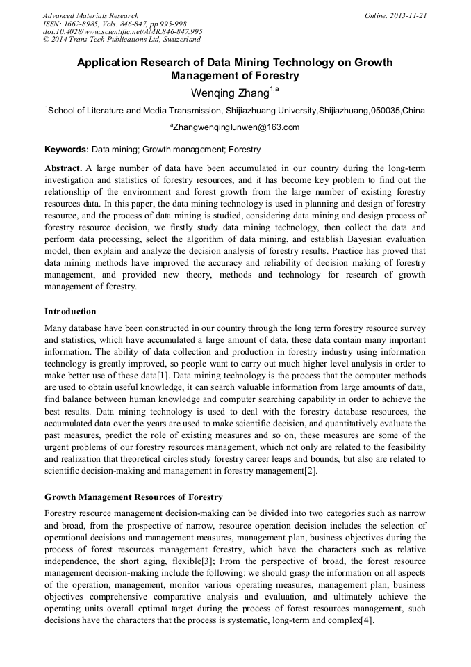 Application Research of Data Mining Technology on Growth Management of ...