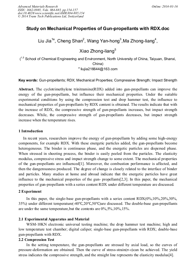 Study on Mechanical Properties of Gun-Propellants with RDX.doc ...