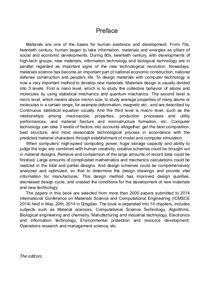 Preface, Conference Organization and Acknowledgement | Progress in ...