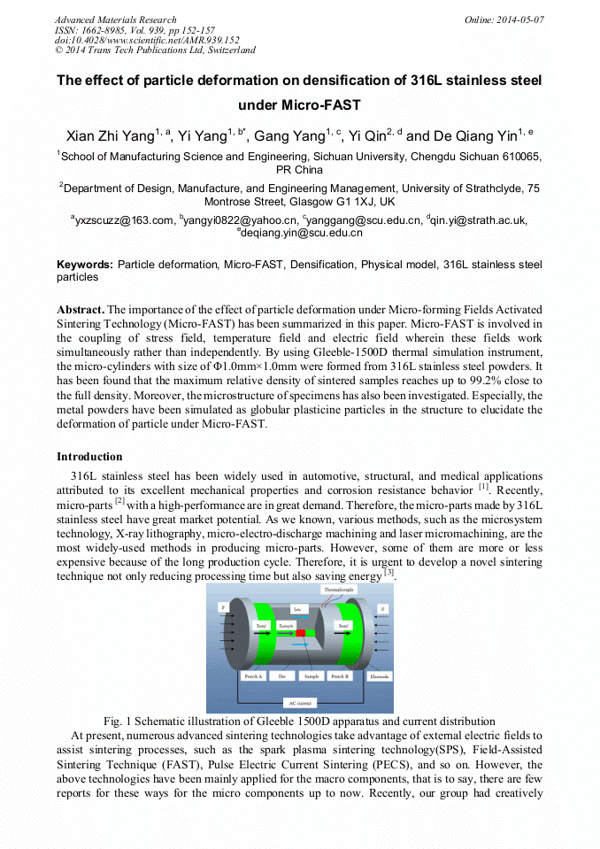 The Effect of Particle Deformation on Densification of 316L Stainless ...