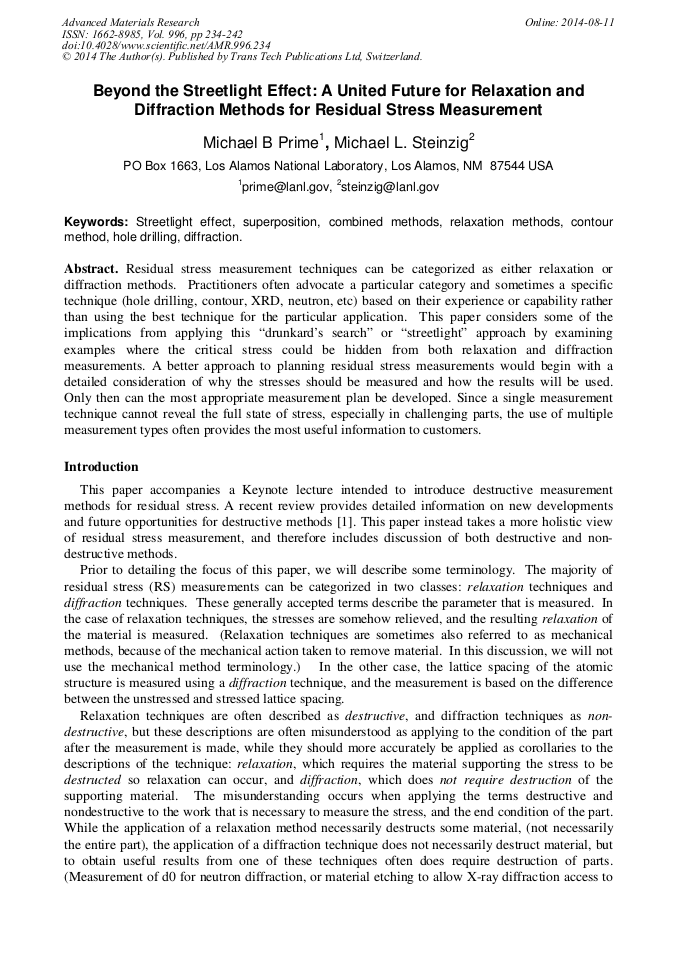 Beyond the Streetlight Effect: A United Future for Relaxation and ...