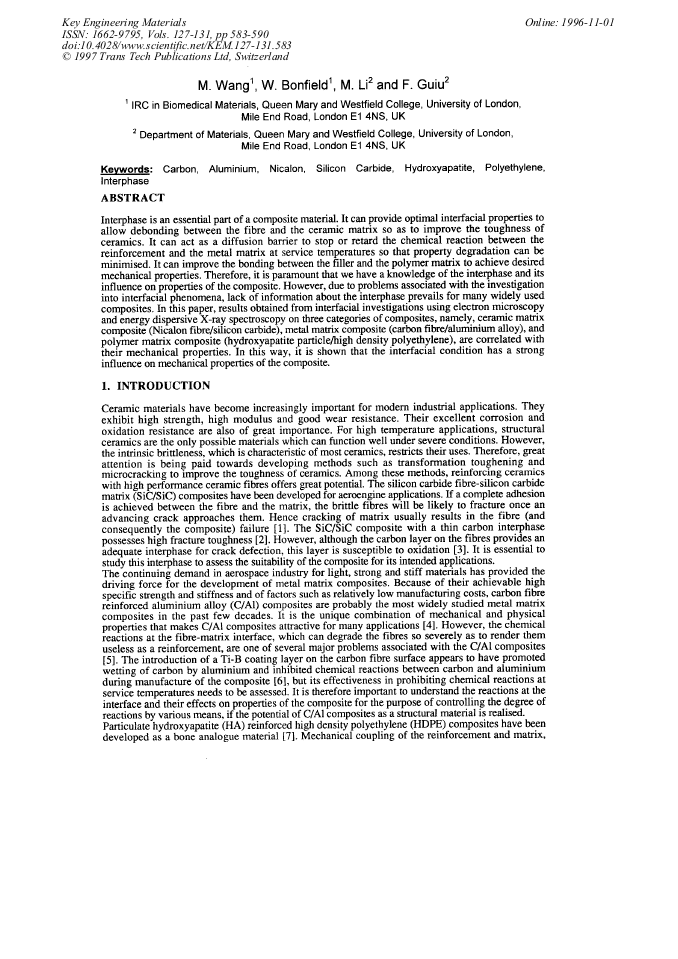 Interphase in Composite Materials | Scientific.Net