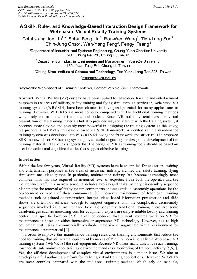 A Skill-, Rule-, and Knowledge-Based Interaction Design Framework for ...