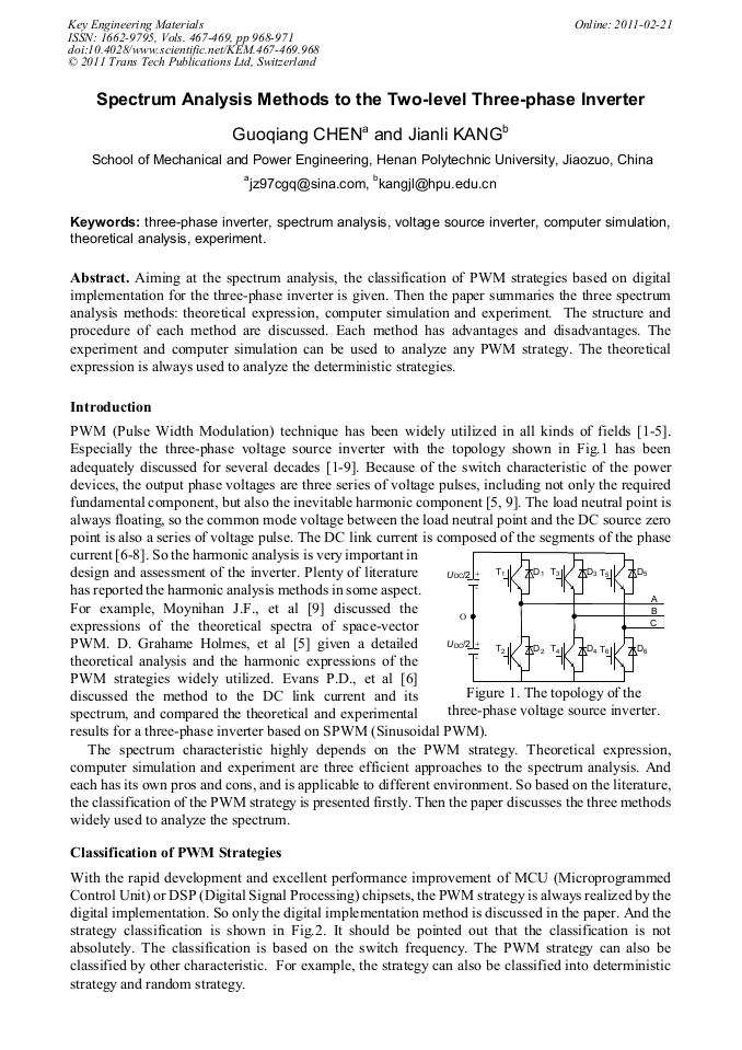 Spectrum Analysis Method at Logan Newbigin blog